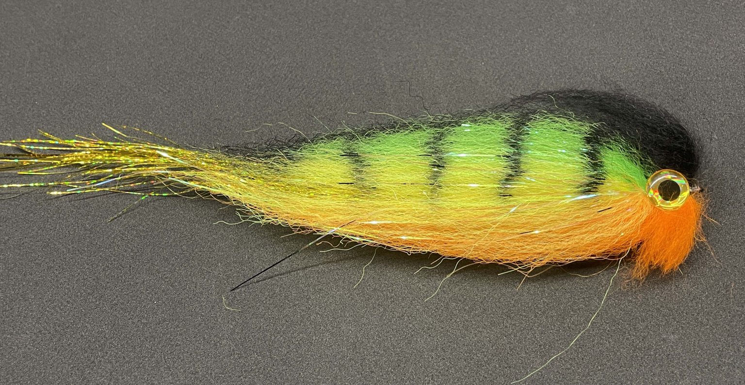 Fire Tiger Pike pattern | Predator Fly Fishing