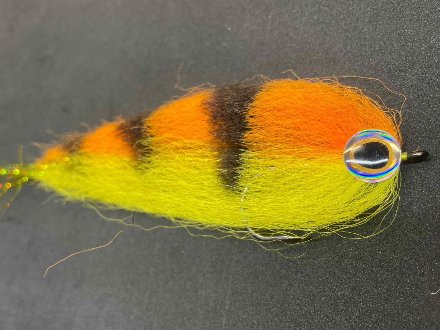 Orange - Yellow Pike pattern | Predator Fly Fishing