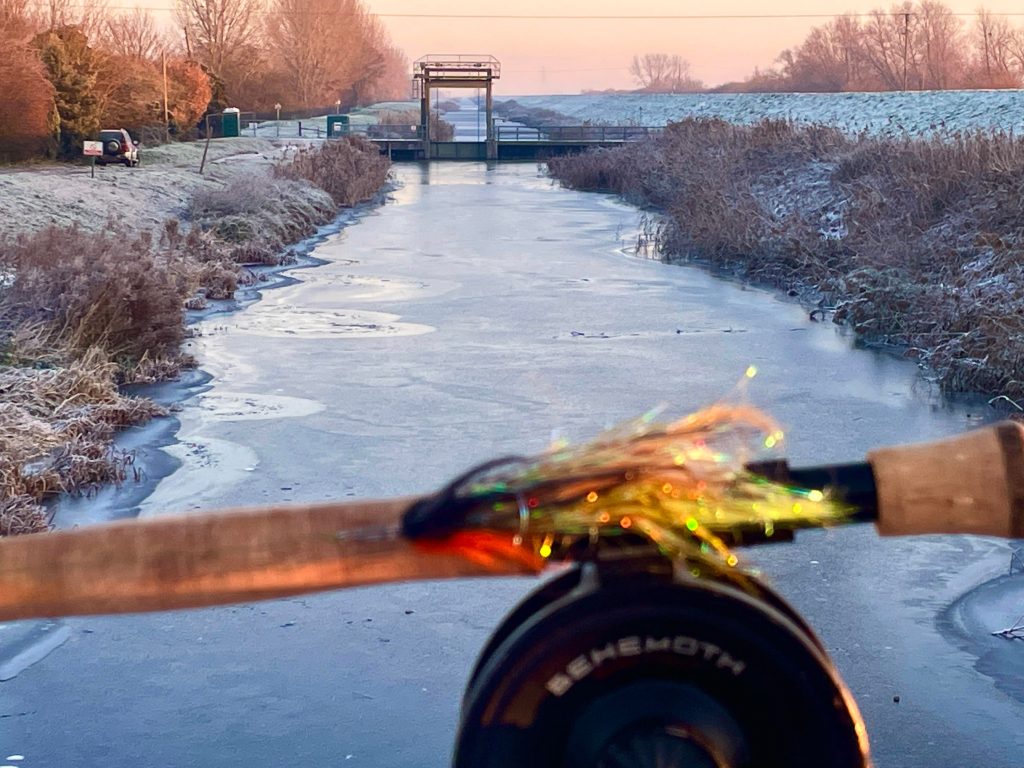 Fen Pike in -2C | Predator Fly Fishing